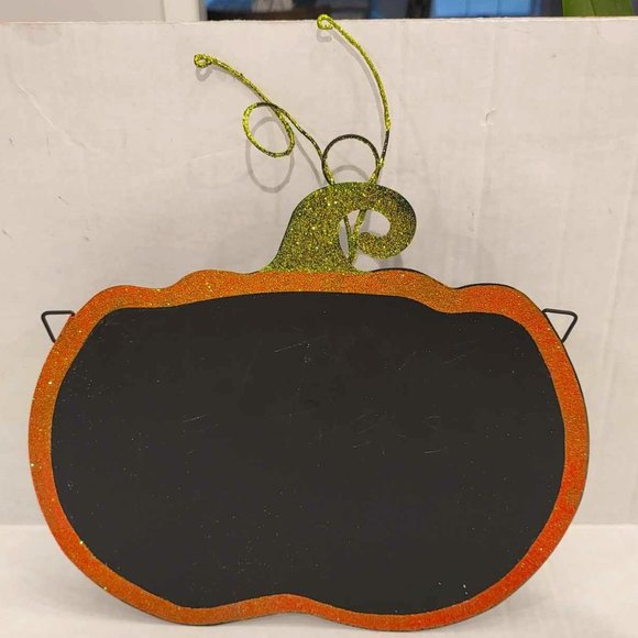 Vintage | Holiday | Vintage Pumpkin Chalk Board Spooky Halloween Gothic ...